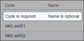 #, Code & Name throughout the Application – rSquared CRE Help Center